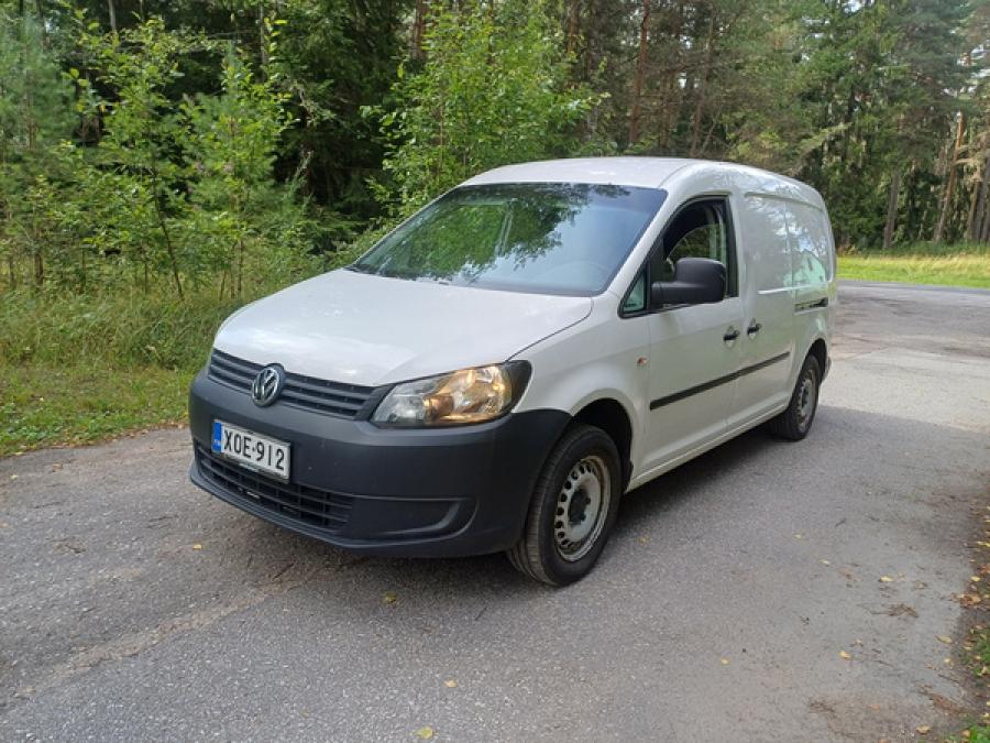 Balts Volkswagen Caddy 2012 Elva, ar dzinēja tilpumu 1.60 L un nobraukumu 289 tūkst. km par 3500 €, foto 1 vietnē AUTOMOTO.COM.LV
