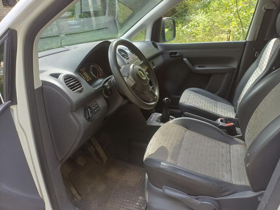 Balts Volkswagen Caddy 2012 Elva, ar dzinēja tilpumu 1.60 L un nobraukumu 289 tūkst. km par 3500 €, foto 17 vietnē AUTOMOTO.COM.LV