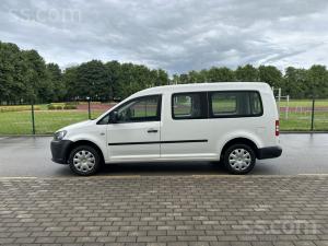 White Volkswagen Caddy 2013 in Jekabpils, with an engine capacity of 1.60 L and mileage of 289 thousand km for 6500 €, photo 3 on AUTOMOTO.COM.LV