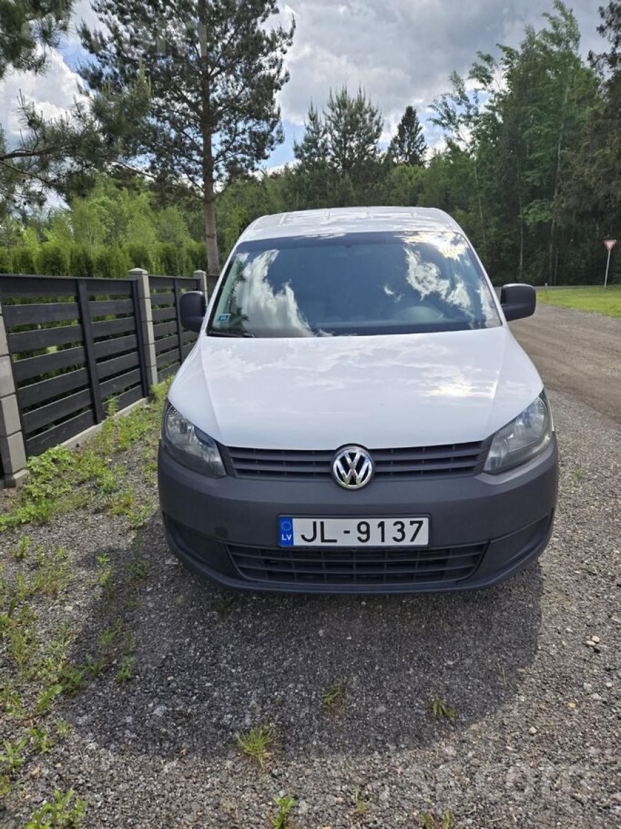 Balts Volkswagen Caddy 2013 Rīga, ar dzinēja tilpumu 1.60 L un nobraukumu 210 tūkst. km par 5500 €, foto 1 vietnē AUTOMOTO.COM.LV