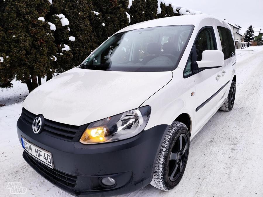 Balts Volkswagen Caddy 2015 Mažeikiai, ar dzinēja tilpumu 1.60 L un nobraukumu 239 tūkst. km par 6800 €, foto 1 vietnē AUTOMOTO.COM.LV