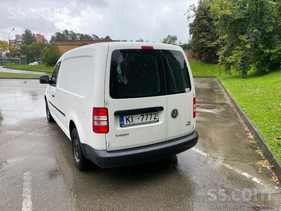 Balts Volkswagen Caddy 2015 Ogre, ar dzinēja tilpumu 1.60 L un nobraukumu 345 tūkst. km par 7350 €, foto 6 vietnē AUTOMOTO.COM.LV