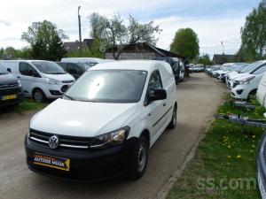 Balts Volkswagen Caddy 2016 Valka, ar dzinēja tilpumu 2.00 L un nobraukumu 228 tūkst. km par 6999 €, foto  vietnē AUTOMOTO.COM.LV