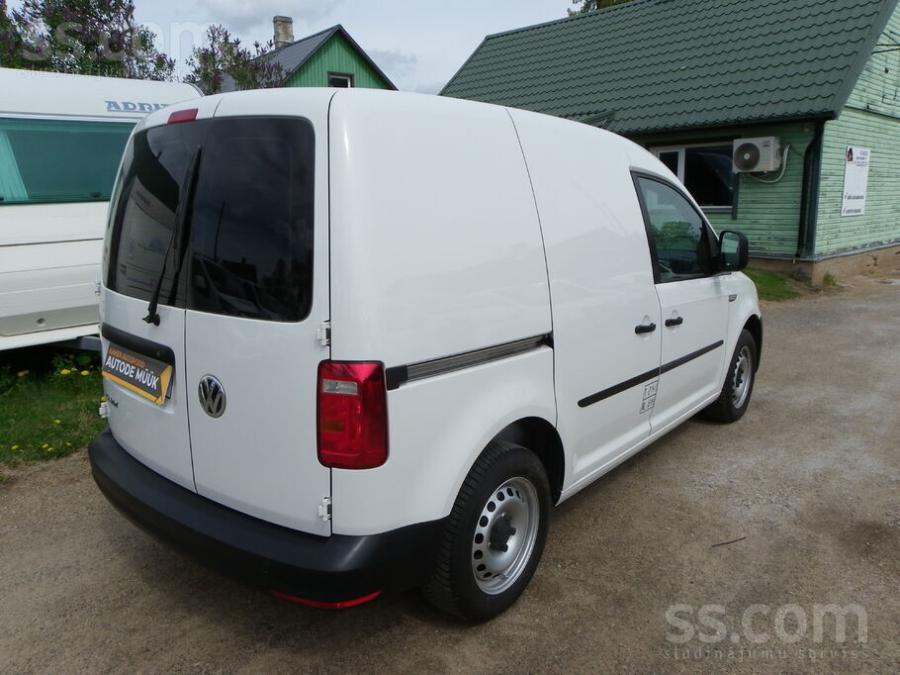 Balts Volkswagen Caddy 2016 Valka, ar dzinēja tilpumu 2.00 L un nobraukumu 228 tūkst. km par 6999 €, foto 6 vietnē AUTOMOTO.COM.LV