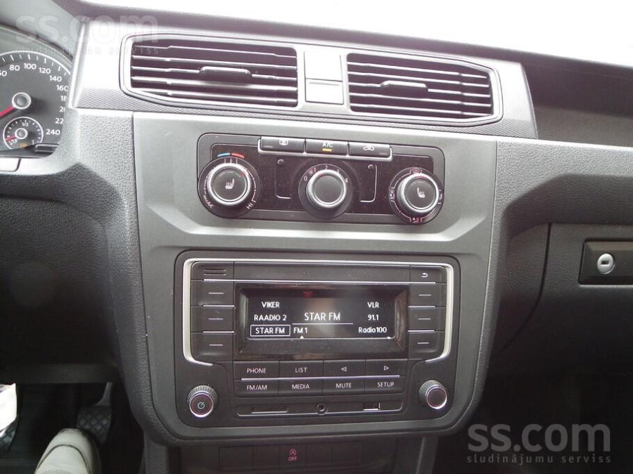 Balts Volkswagen Caddy 2016 Valka, ar dzinēja tilpumu 2.00 L un nobraukumu 228 tūkst. km par 6999 €, foto 11 vietnē AUTOMOTO.COM.LV