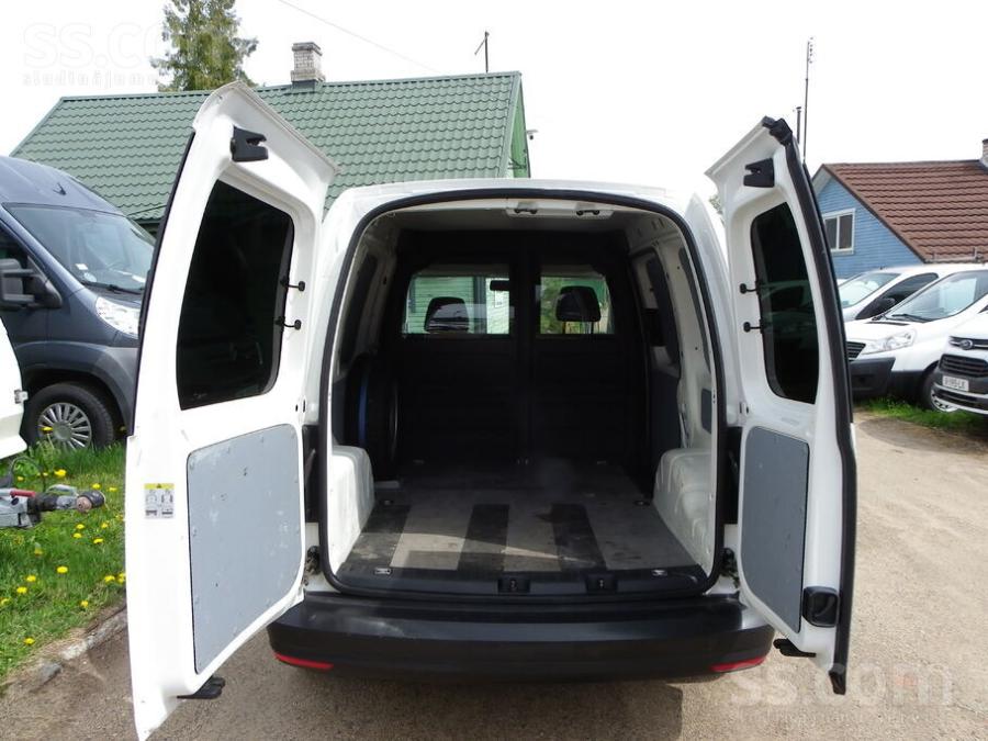 Balts Volkswagen Caddy 2016 Valka, ar dzinēja tilpumu 2.00 L un nobraukumu 228 tūkst. km par 6999 €, foto 16 vietnē AUTOMOTO.COM.LV