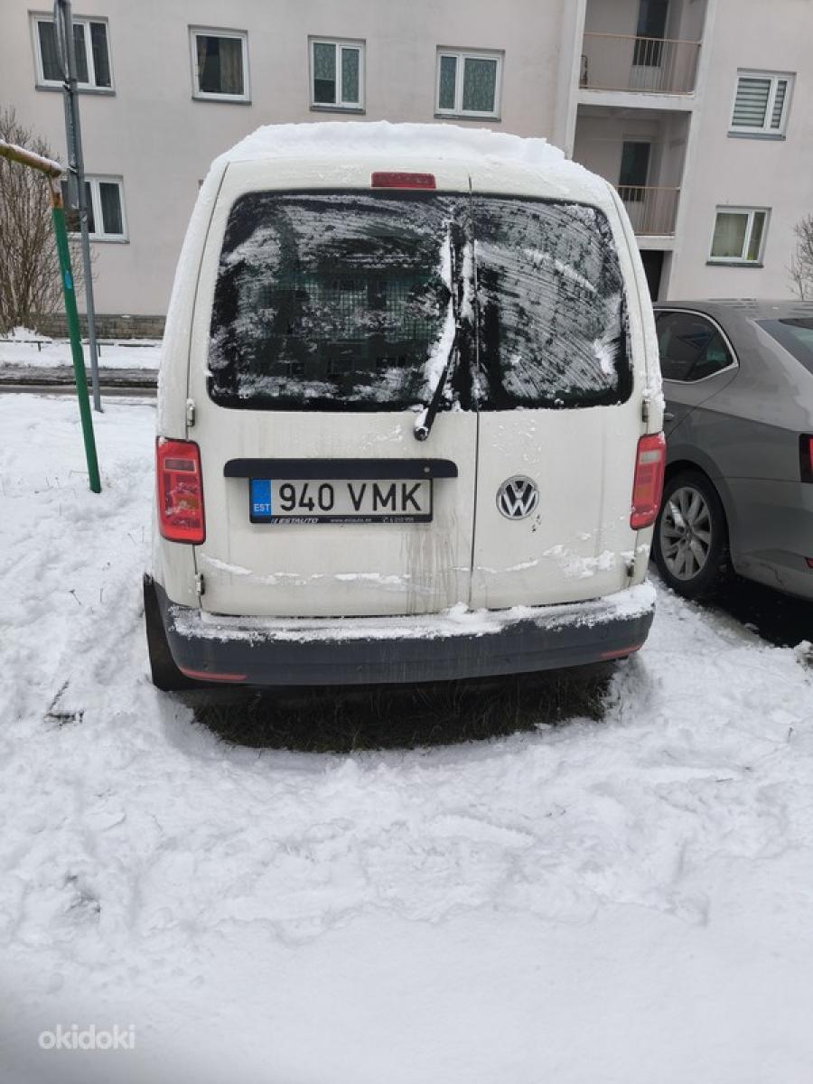 White Volkswagen Caddy 2016 in Narva, with an engine capacity of 0.00 L and mileage of 351 thousand km for 6900 €, photo 11 on AUTOMOTO.COM.LV
