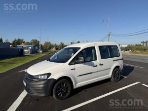 Balts Volkswagen Caddy 2018 Rīga, ar dzinēja tilpumu 2.00 L un nobraukumu 228 tūkst. km par 8950 €, foto  vietnē AUTOMOTO.COM.LV