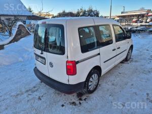 Balts Volkswagen Caddy 2020 Jelgava, ar dzinēja tilpumu 2.00 L un nobraukumu 55 tūkst. km par 13490 €, foto 2 vietnē AUTOMOTO.COM.LV