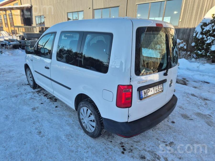 Balts Volkswagen Caddy 2020 Jelgava, ar dzinēja tilpumu 2.00 L un nobraukumu 55 tūkst. km par 13490 €, foto 3 vietnē AUTOMOTO.COM.LV