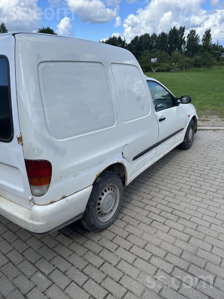 Balts Volkswagen Caddy 2002 Ogre, ar dzinēja tilpumu 1.90 L un nobraukumu 289 tūkst. km par 350 €, foto 5 vietnē AUTOMOTO.COM.LV