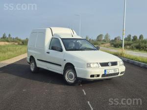 White Volkswagen Caddy 2002 in Jelgava, with an engine capacity of 1.90 L and mileage of 67 thousand km for 1400 €, photo  on AUTOMOTO.COM.LV