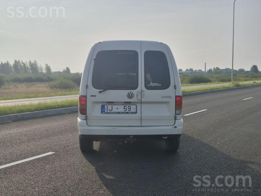 Balts Volkswagen Caddy 2002 Jelgava, ar dzinēja tilpumu 1.90 L un nobraukumu 67 tūkst. km par 1400 €, foto 6 vietnē AUTOMOTO.COM.LV