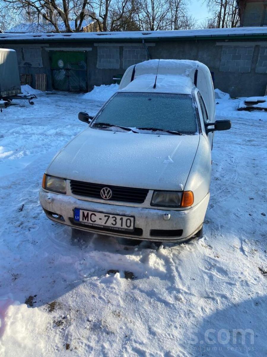 Balts Volkswagen Caddy 2003 Rīga, ar dzinēja tilpumu 1.40 L un nobraukumu 191 tūkst. km par 363 €, foto 1 vietnē AUTOMOTO.COM.LV