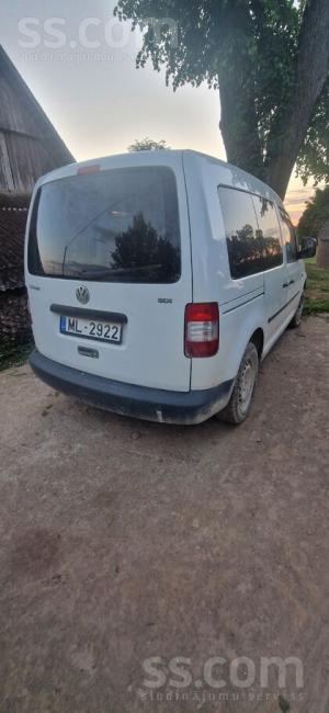 Balts Volkswagen Caddy 2004 Saldus, ar dzinēja tilpumu 2.00 L un nobraukumu 371 tūkst. km par 1200 €, foto 3 vietnē AUTOMOTO.COM.LV