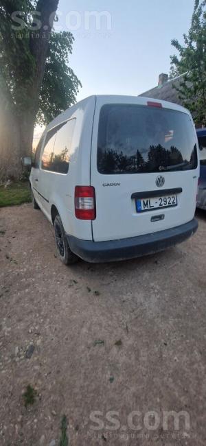 Balts Volkswagen Caddy 2004 Saldus, ar dzinēja tilpumu 2.00 L un nobraukumu 371 tūkst. km par 1200 €, foto 4 vietnē AUTOMOTO.COM.LV