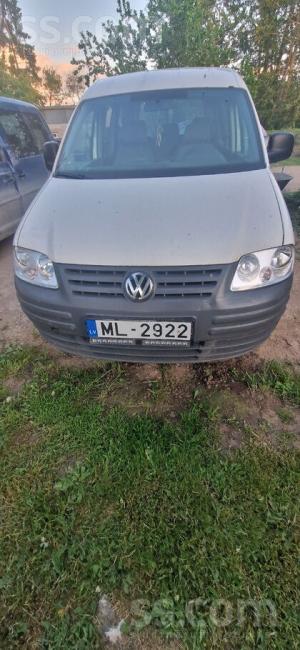 Balts Volkswagen Caddy 2004 Saldus, ar dzinēja tilpumu 2.00 L un nobraukumu 371 tūkst. km par 1200 €, foto 5 vietnē AUTOMOTO.COM.LV