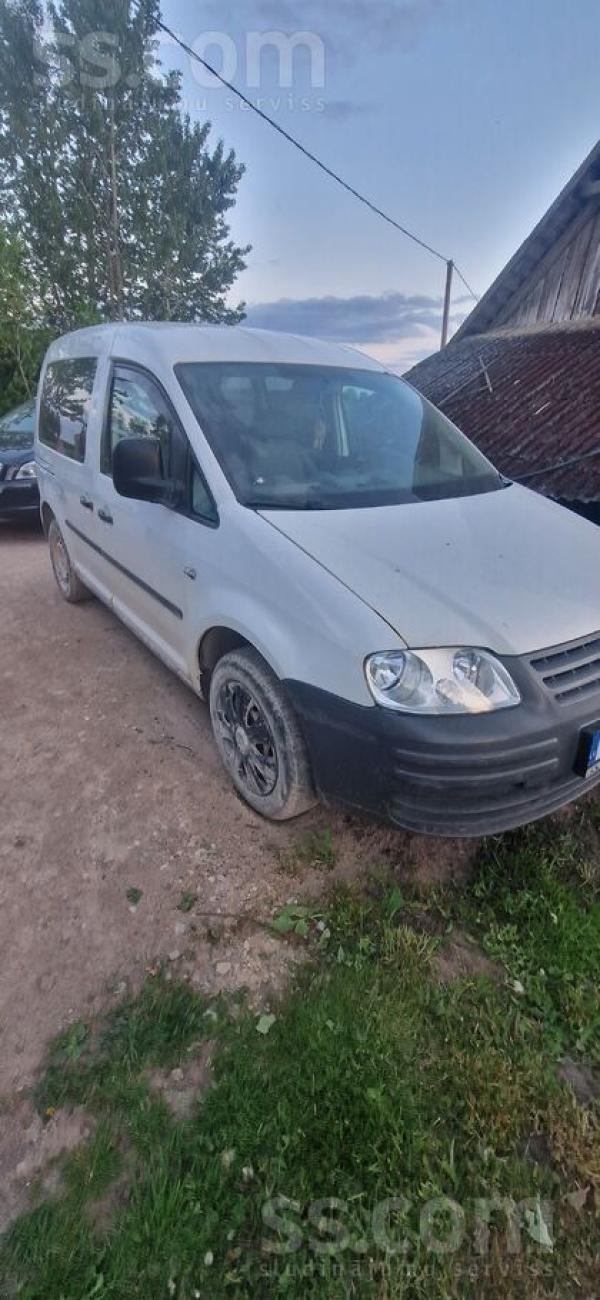Balts Volkswagen Caddy 2004 Saldus, ar dzinēja tilpumu 2.00 L un nobraukumu 371 tūkst. km par 1200 €, foto 6 vietnē AUTOMOTO.COM.LV