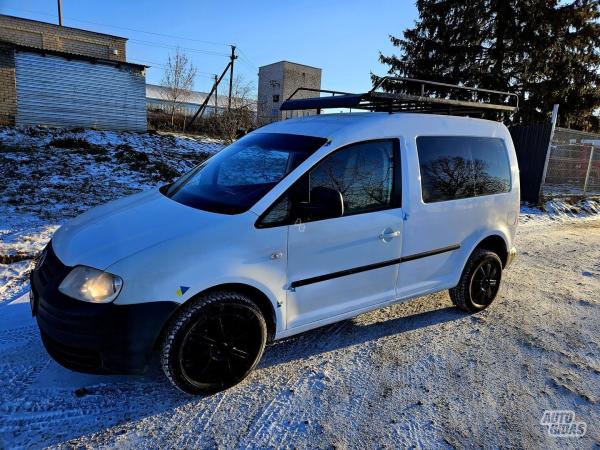 White Volkswagen Caddy 2005 in Kaisiadorys, with an engine capacity of 1.90 L and mileage of 320 thousand km for 1850 €, photo 1 on AUTOMOTO.COM.LV