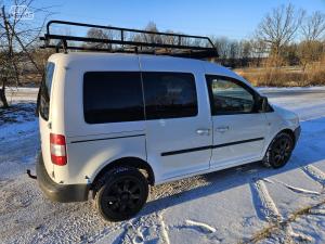 White Volkswagen Caddy 2005 in Kaisiadorys, with an engine capacity of 1.90 L and mileage of 320 thousand km for 1850 €, photo 4 on AUTOMOTO.COM.LV