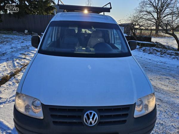 White Volkswagen Caddy 2005 in Kaisiadorys, with an engine capacity of 1.90 L and mileage of 320 thousand km for 1850 €, photo 6 on AUTOMOTO.COM.LV