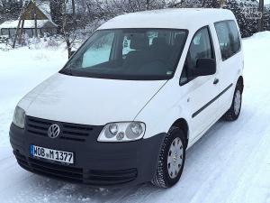 Balts Volkswagen Caddy 2005 Mažeikiai, ar dzinēja tilpumu 1.90 L un nobraukumu 307 tūkst. km par 3150 €, foto  vietnē AUTOMOTO.COM.LV