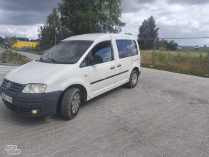 Balts Volkswagen Caddy 2005 Viļņa, ar dzinēja tilpumu 1.90 L un nobraukumu 316 tūkst. km par 1850 €, foto  vietnē AUTOMOTO.COM.LV