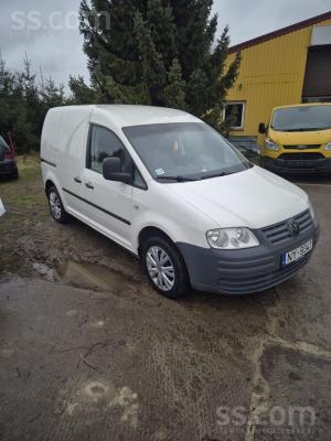 White Volkswagen Caddy 2006 in Ogre, with an engine capacity of 2.00 L and mileage of 343 thousand km for 2400 €, photo 2 on AUTOMOTO.COM.LV