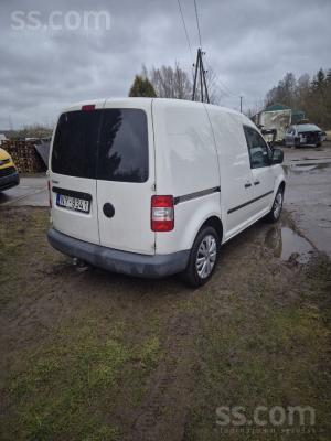 White Volkswagen Caddy 2006 in Ogre, with an engine capacity of 2.00 L and mileage of 343 thousand km for 2400 €, photo 3 on AUTOMOTO.COM.LV