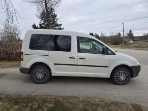 White Volkswagen Caddy 2006 in Plunge, with an engine capacity of 1.90 L and mileage of 385 thousand km for 2200 €, photo 5 on AUTOMOTO.COM.LV