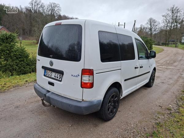 White Volkswagen Caddy 2006 in Kretinga, with an engine capacity of 1.90 L and mileage of 405 thousand km for 1250 €, photo 3 on AUTOMOTO.COM.LV