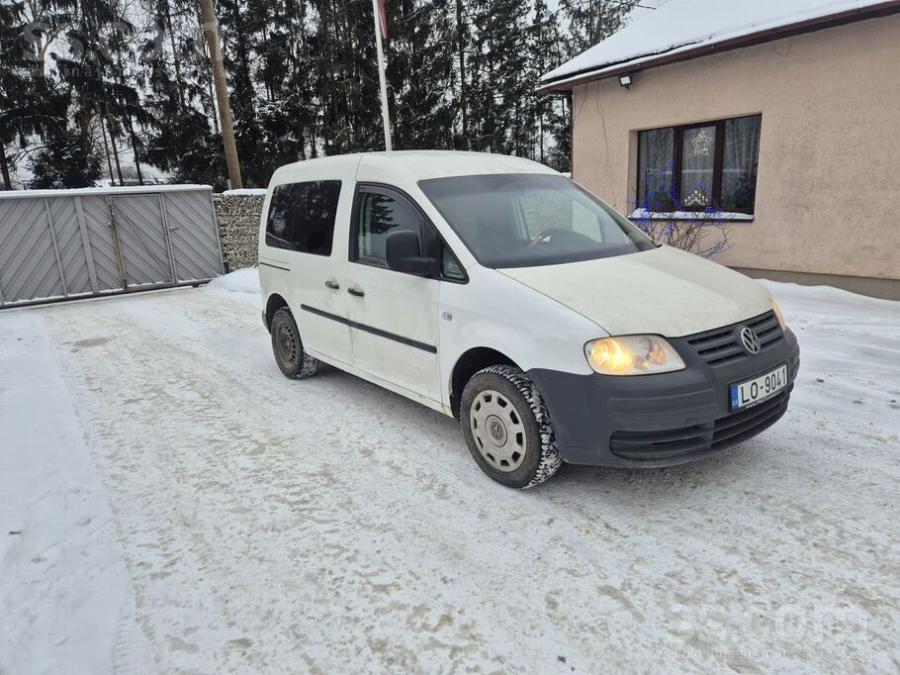 Balts Volkswagen Caddy 2006 Rīga, ar dzinēja tilpumu 1.90 L un nobraukumu 558 tūkst. km par 1450 €, foto 1 vietnē AUTOMOTO.COM.LV