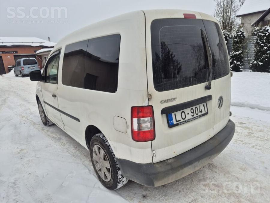 Balts Volkswagen Caddy 2006 Rīga, ar dzinēja tilpumu 1.90 L un nobraukumu 558 tūkst. km par 1450 €, foto 2 vietnē AUTOMOTO.COM.LV