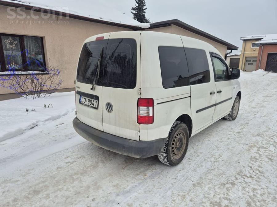 Balts Volkswagen Caddy 2006 Rīga, ar dzinēja tilpumu 1.90 L un nobraukumu 558 tūkst. km par 1450 €, foto 4 vietnē AUTOMOTO.COM.LV