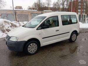 White Volkswagen Caddy 2006 in Panevezys, with an engine capacity of 2.00 L and mileage of 348 thousand km for 2100 €, photo 4 on AUTOMOTO.COM.LV