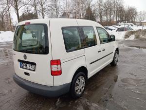White Volkswagen Caddy 2006 in Panevezys, with an engine capacity of 2.00 L and mileage of 348 thousand km for 2100 €, photo 5 on AUTOMOTO.COM.LV