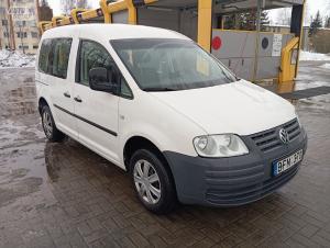 White Volkswagen Caddy 2006 in Panevezys, with an engine capacity of 2.00 L and mileage of 348 thousand km for 2100 €, photo 10 on AUTOMOTO.COM.LV