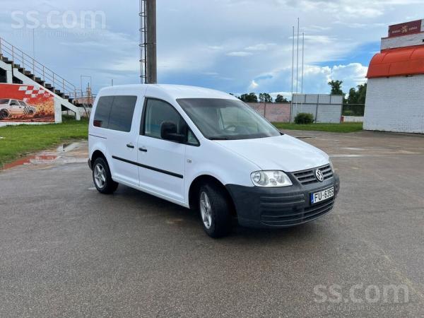 Balts Volkswagen Caddy 2006 Rīga, ar dzinēja tilpumu 1.90 L un nobraukumu 423 tūkst. km par 2300 €, foto 1 vietnē AUTOMOTO.COM.LV