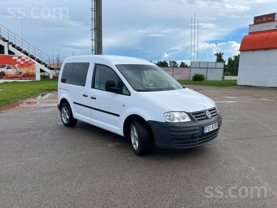 Balts Volkswagen Caddy 2006 Rīga, ar dzinēja tilpumu 1.90 L un nobraukumu 423 tūkst. km par 2300 €, foto 7 vietnē AUTOMOTO.COM.LV