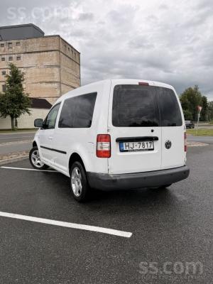 White Volkswagen Caddy 2006 in Bauska, with an engine capacity of 1.90 L and mileage of 0 thousand km for 2000 €, photo 4 on AUTOMOTO.COM.LV