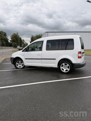 White Volkswagen Caddy 2006 in Bauska, with an engine capacity of 1.90 L and mileage of 0 thousand km for 2000 €, photo 6 on AUTOMOTO.COM.LV