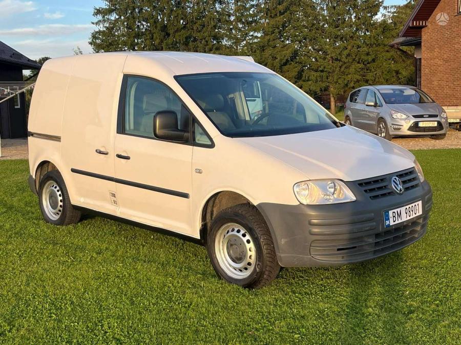 White Volkswagen Caddy 2006 in Silale, with an engine capacity of 2.00 L and mileage of 393 thousand km for 1690 €, photo 3 on AUTOMOTO.COM.LV