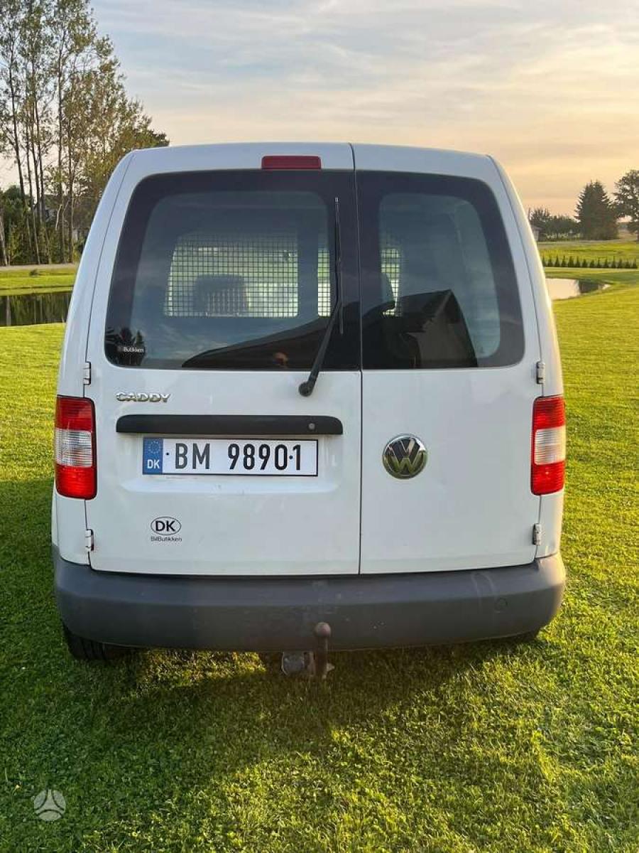 White Volkswagen Caddy 2006 in Silale, with an engine capacity of 2.00 L and mileage of 393 thousand km for 1690 €, photo 8 on AUTOMOTO.COM.LV