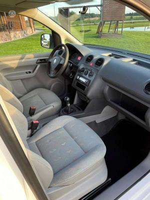 White Volkswagen Caddy 2006 in Silale, with an engine capacity of 2.00 L and mileage of 393 thousand km for 1690 €, photo 13 on AUTOMOTO.COM.LV