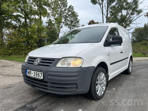 White Volkswagen Caddy 2006 in Aluksne, with an engine capacity of 1.90 L and mileage of 0 thousand km for 2250 €, photo 1 on AUTOMOTO.COM.LV