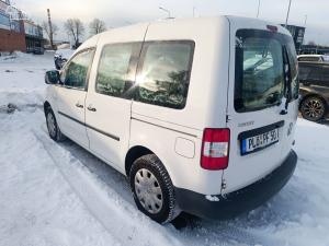 White Volkswagen Caddy 2007 in Klaipeda, with an engine capacity of 1.90 L and mileage of 265 thousand km for 3150 €, photo 3 on AUTOMOTO.COM.LV