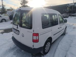 White Volkswagen Caddy 2007 in Klaipeda, with an engine capacity of 1.90 L and mileage of 265 thousand km for 3150 €, photo 5 on AUTOMOTO.COM.LV
