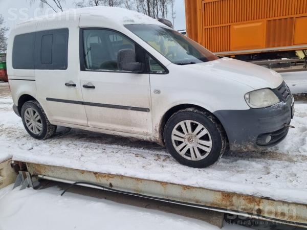 Balts Volkswagen Caddy 2007 Rīga, ar dzinēja tilpumu 1.90 L un nobraukumu 554 tūkst. km par 1950 €, foto 4 vietnē AUTOMOTO.COM.LV