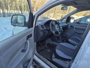 White Volkswagen Caddy 2007 in Kuldiga, with an engine capacity of 2.00 L and mileage of 0 thousand km for 1000 €, photo 5 on AUTOMOTO.COM.LV