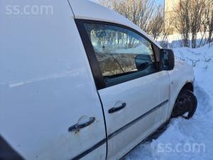 White Volkswagen Caddy 2007 in Kuldiga, with an engine capacity of 2.00 L and mileage of 0 thousand km for 1000 €, photo 7 on AUTOMOTO.COM.LV